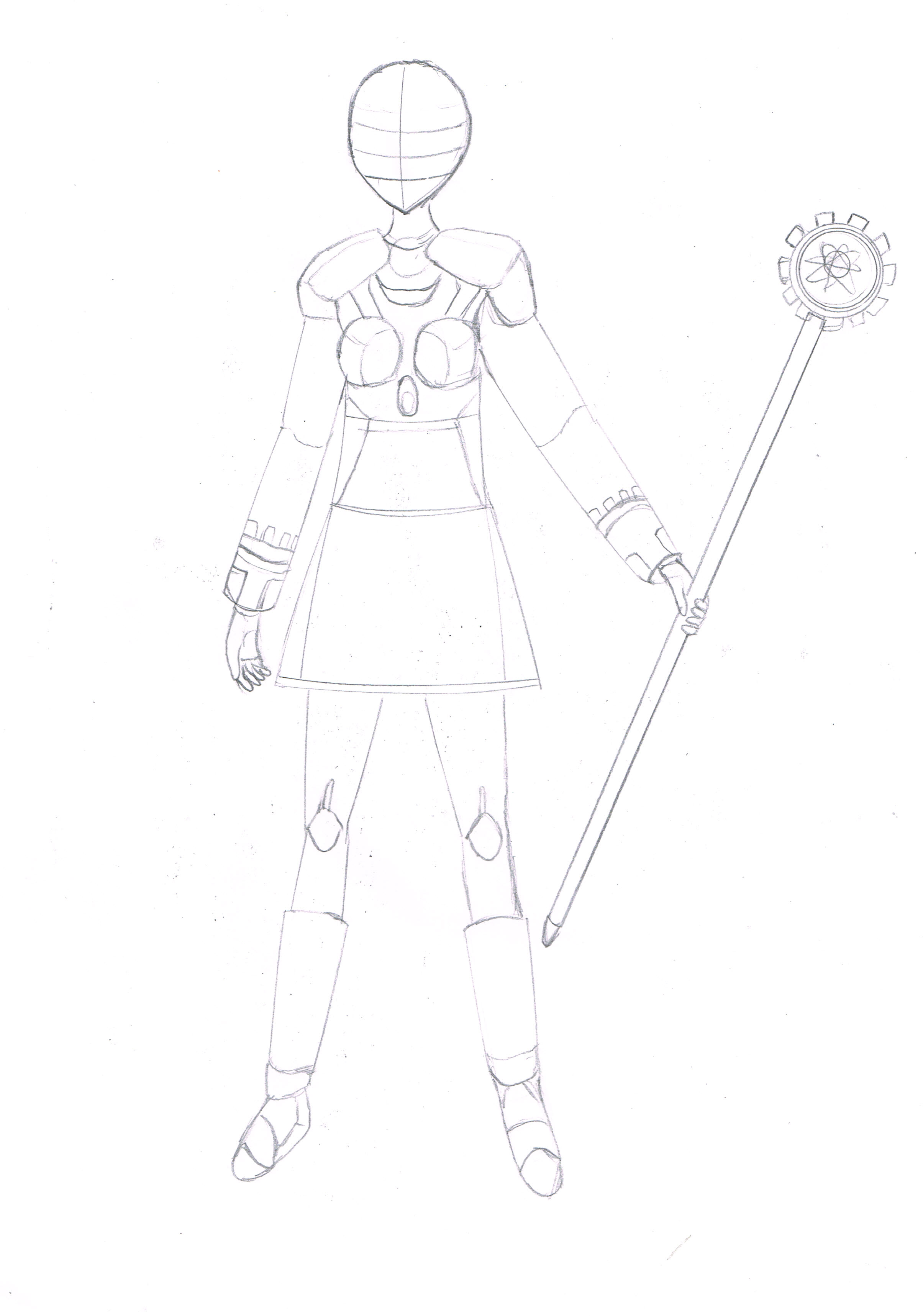 I was using this template to base my character design, - #74583149 ...