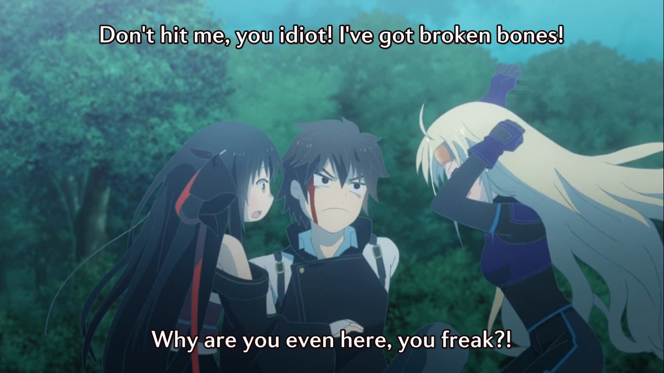 This anime was soo bad. The dialogue was screwing hilarious ...