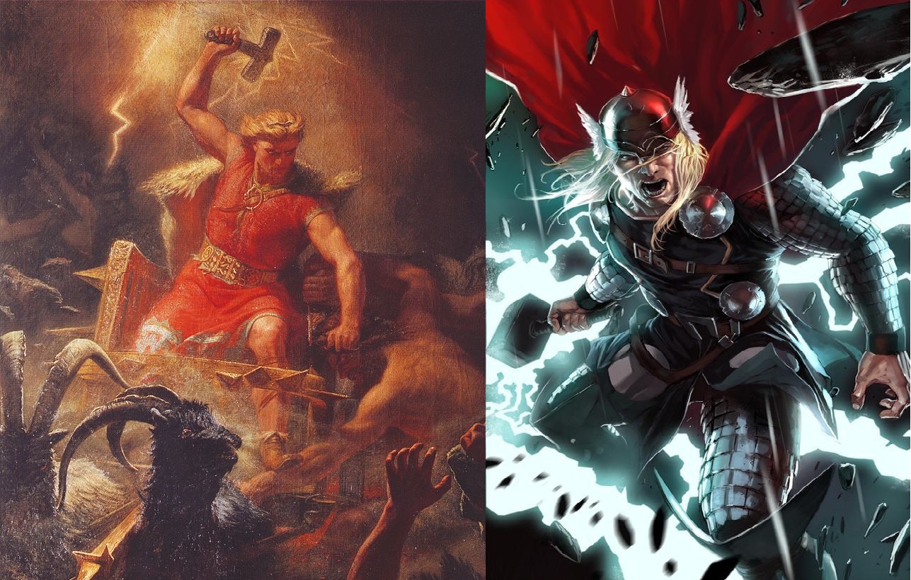 The Norse mythology Thor vs Marvel Thor - #137373574 added by donis at ...