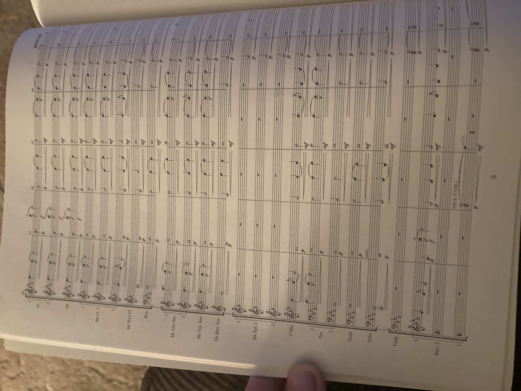 You have a large sheet of music that has all - #215467931 added by ...