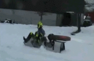Rocket Powered Sled