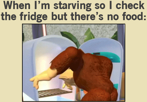 Starving