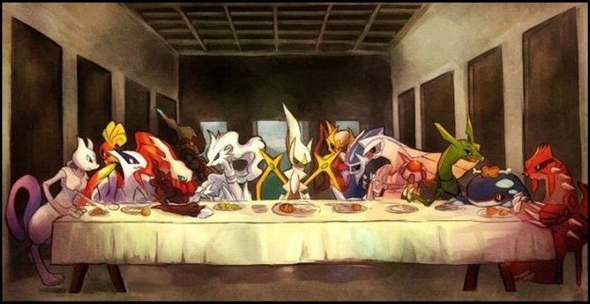 Pokemon Last supper