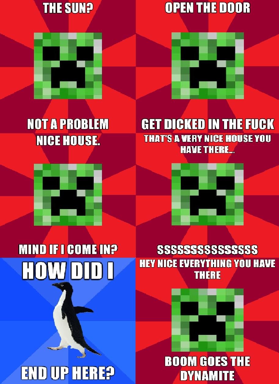 Creeper meme comp