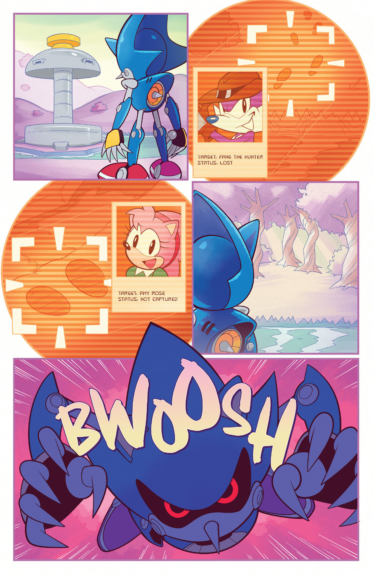 Sonic IDW: Amy's 30th Anniversary Comic