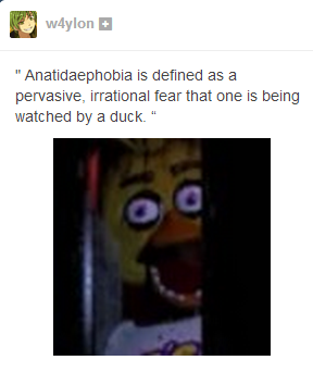 Anatidaephobia