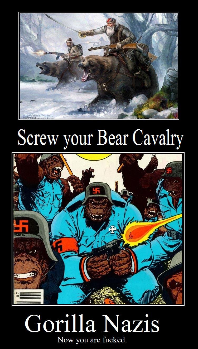 Bear Cavalry got OWNED!