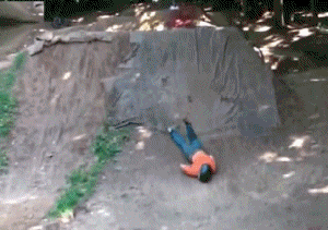 Bike Ramp Accident