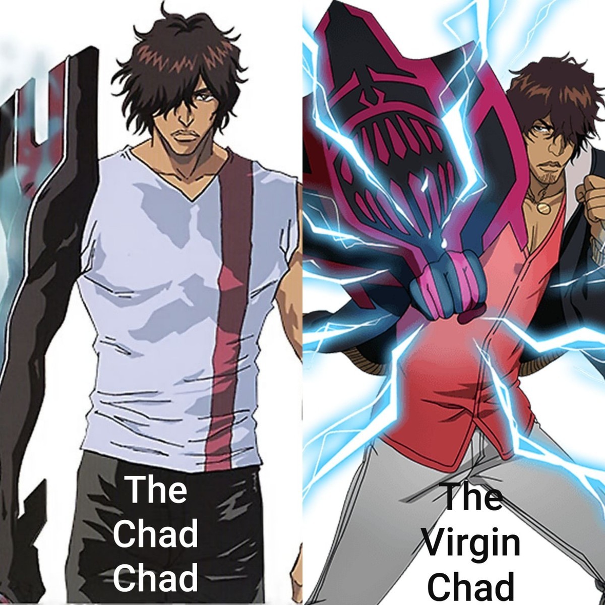 VirginvsChad: VirginvsChad: Virgin vs Chad