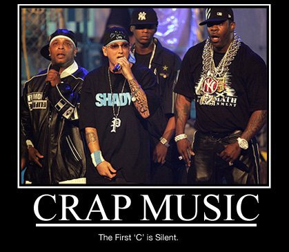 crap music