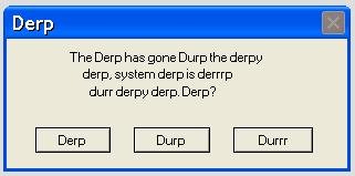 Derp Error