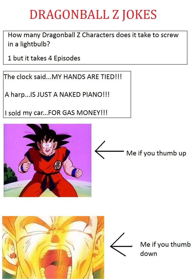 DRAGONBALL Z JOKES