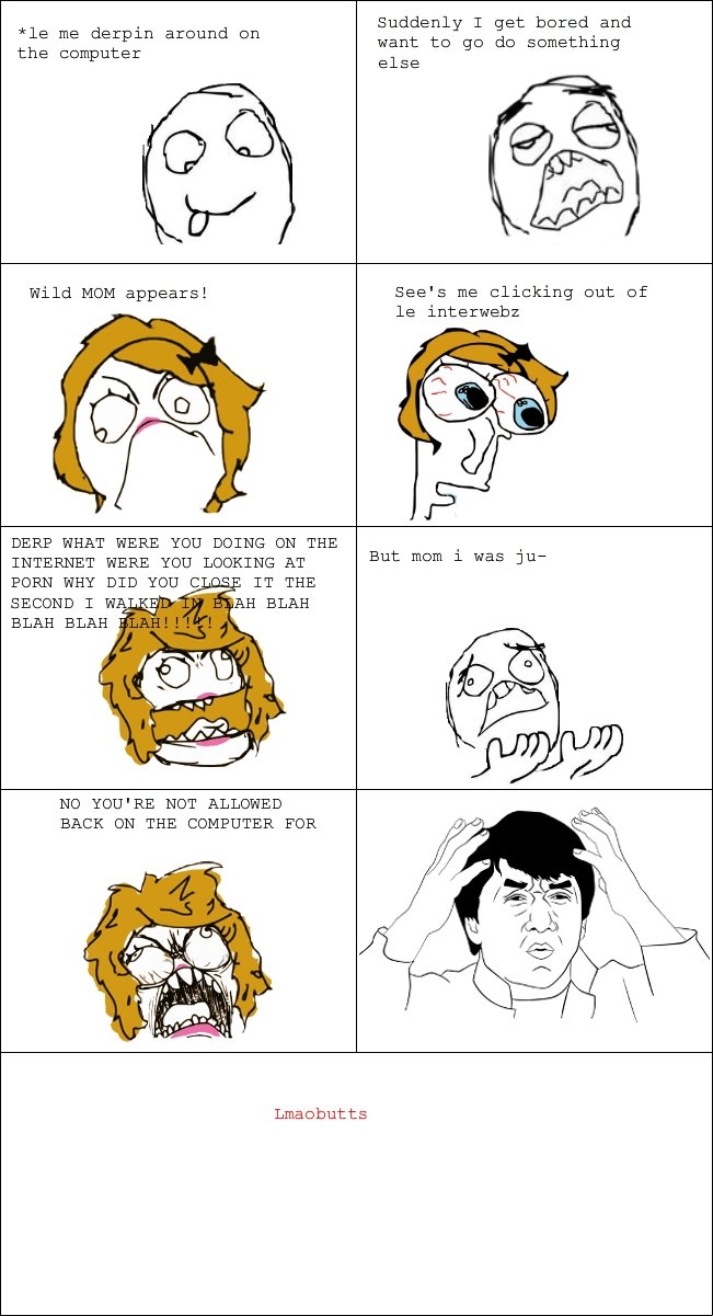 First Rage Comic