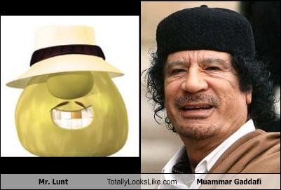 Gaddafi and Mr. Lunt