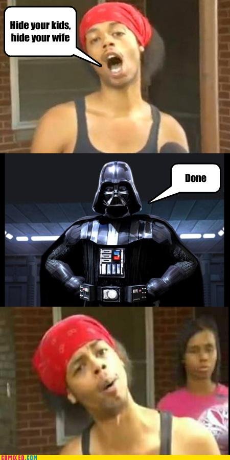 hide yo kids darth vader