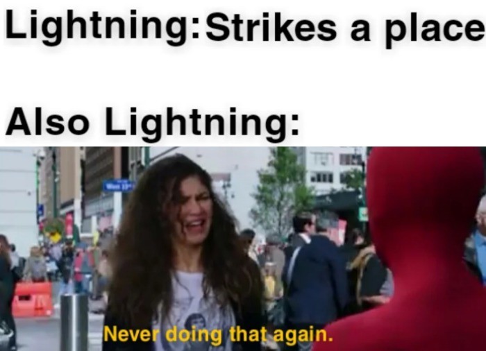 Lightning.