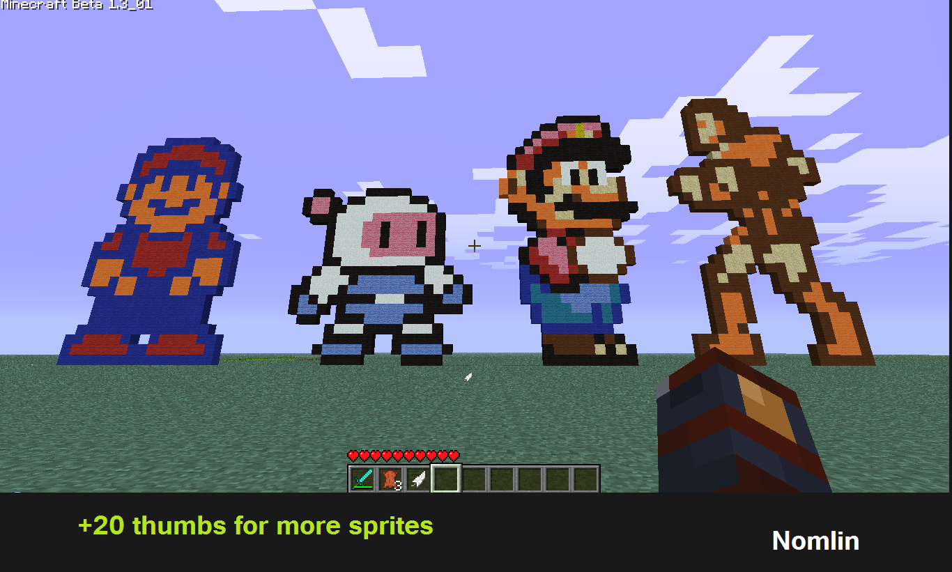 Minecraft Sprite Creations