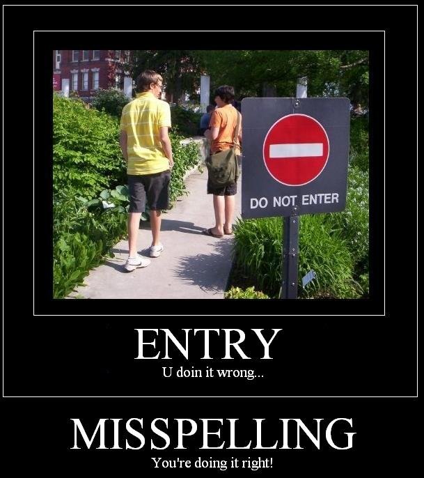 Misspelling