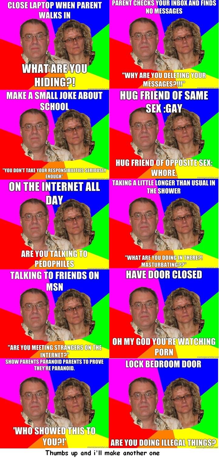 Paranoid parents comp