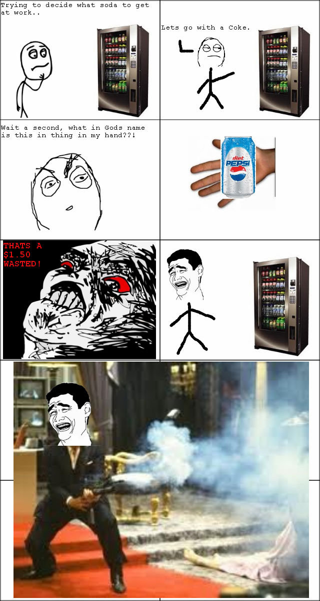 Pepsi Rage Comic