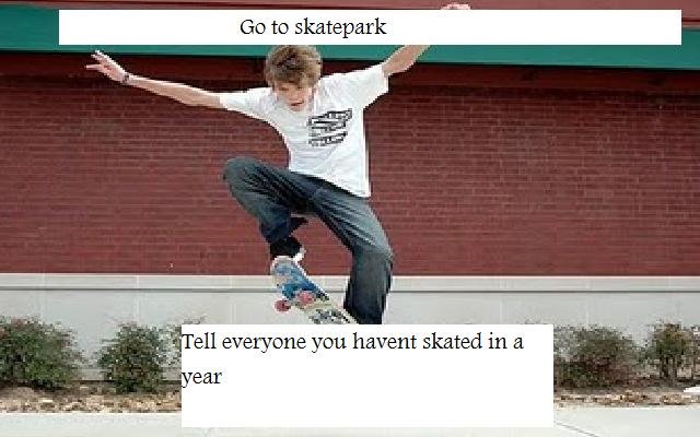 Poser Skater meme