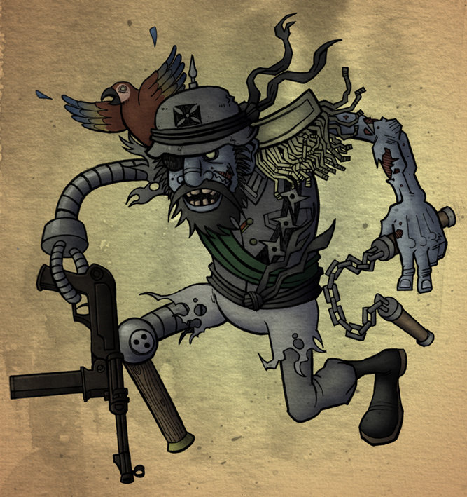 Robot Pirate Nazi Zombie Ninja