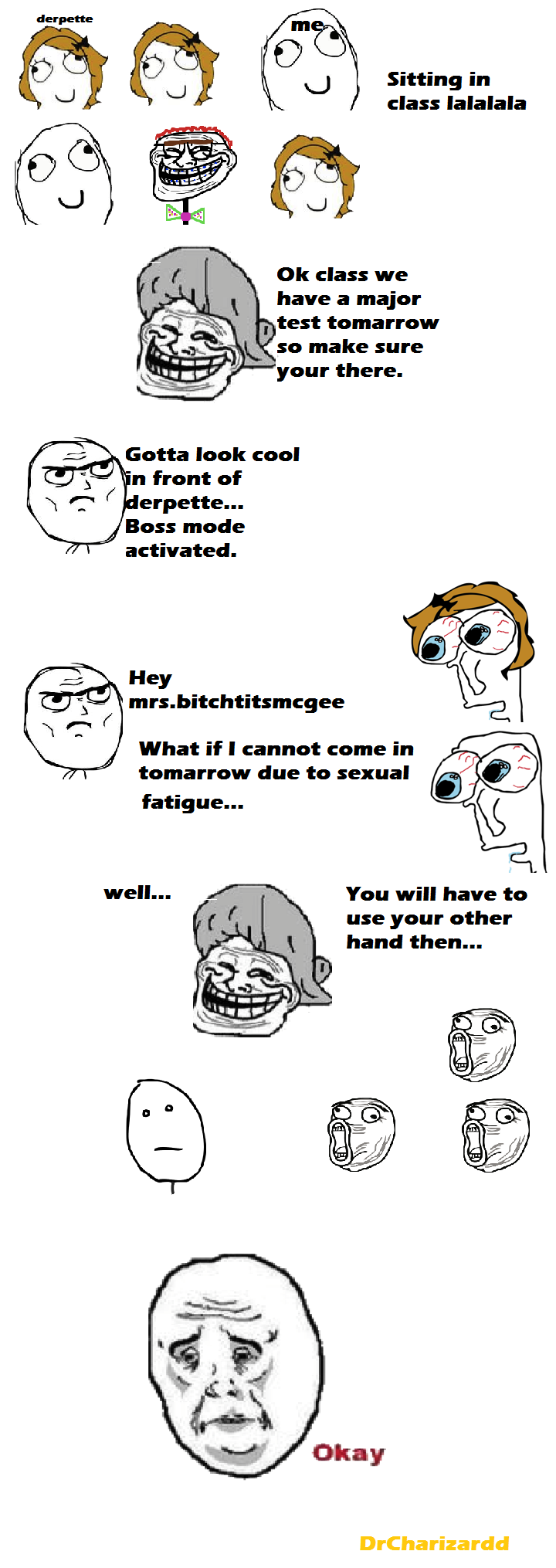 Teacher troll