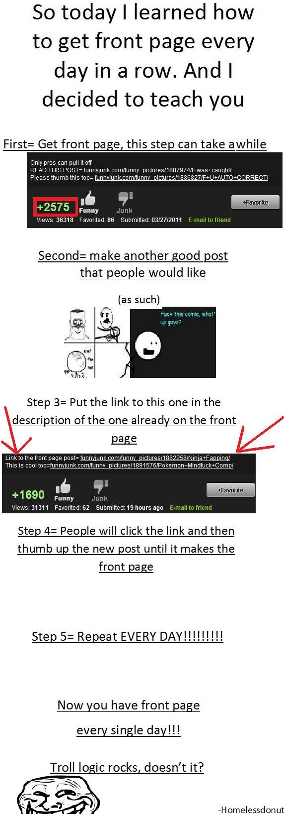 Troll Logic Front Page
