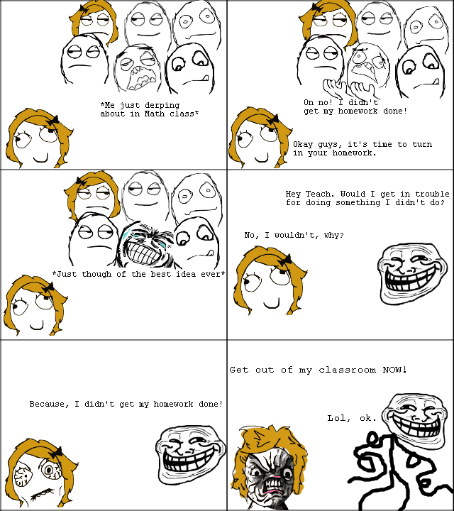 Troll Student.